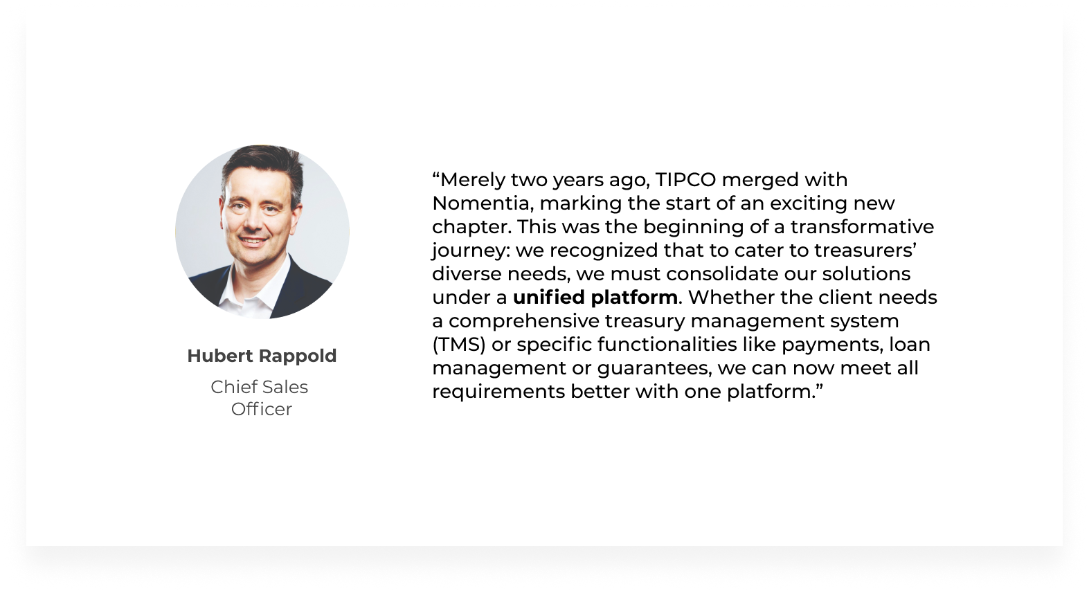 All Nomentia solutions are now available on one platform